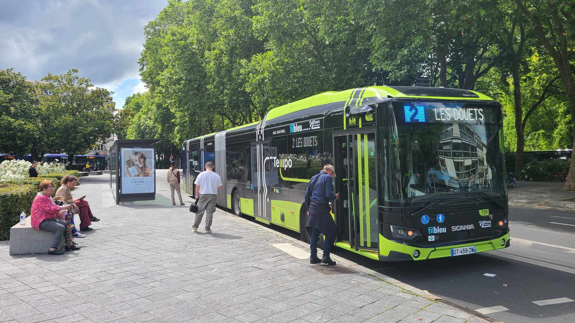 Info Tours | 41 millions de voyages sur le réseau Fil Bleu en 2023