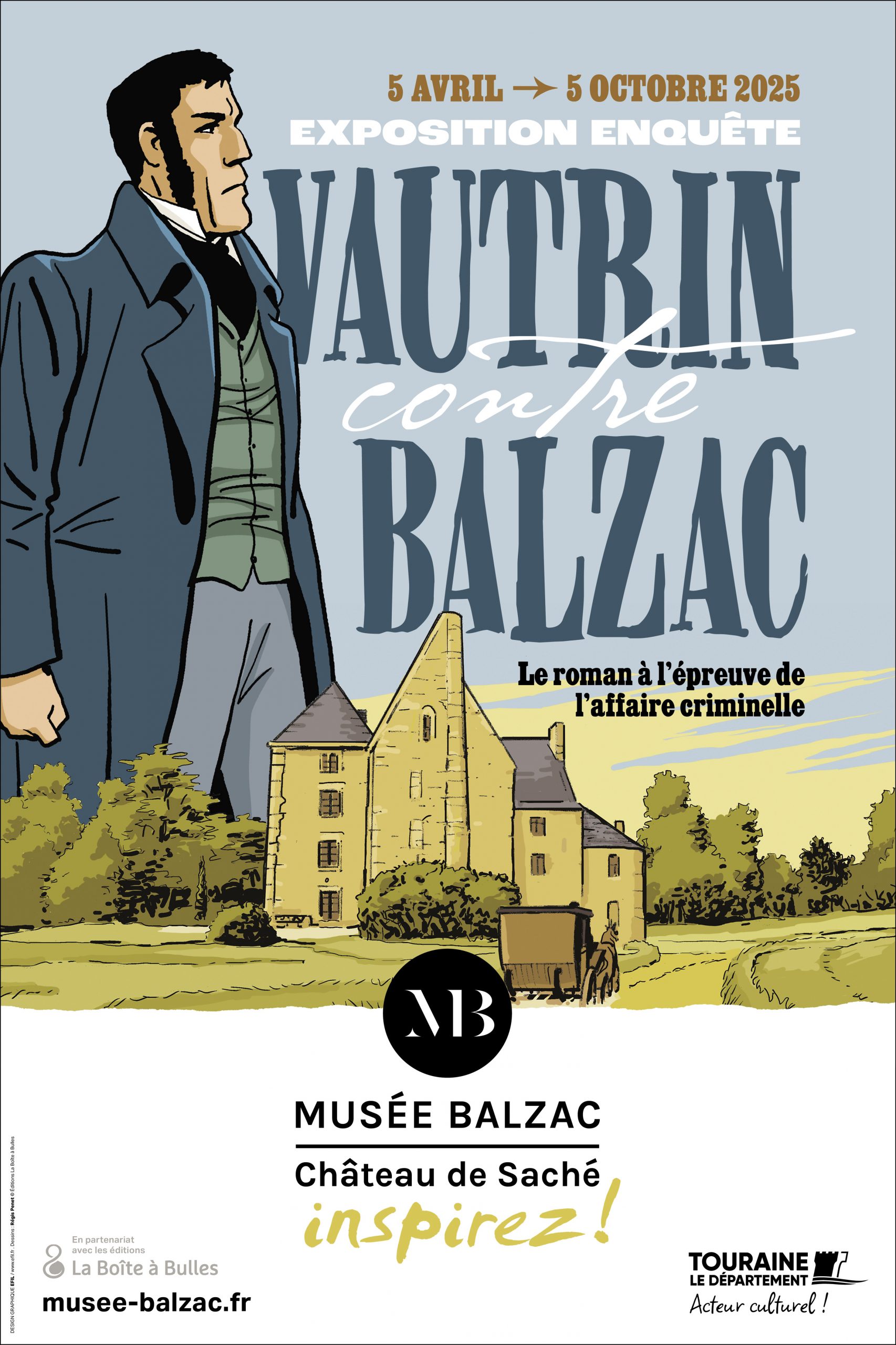 Info Tours | Exposition Vautrin contre Balzac : l’affaire criminelle s ...
